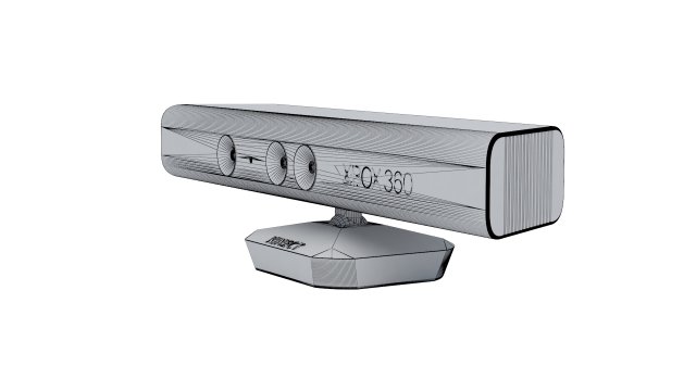 xbox 360 kinect 3D Model in Video 3DExport