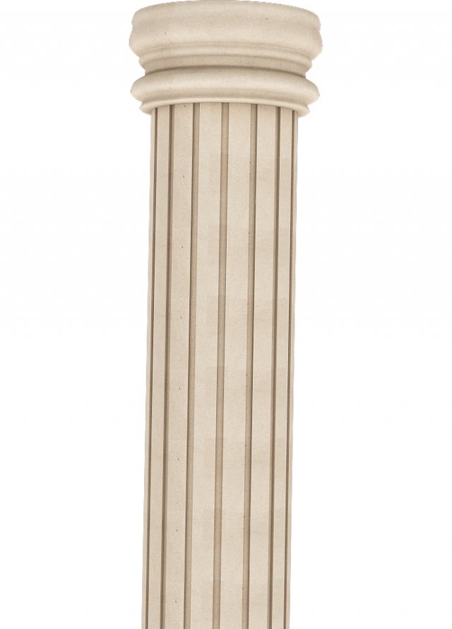 column plaster molding decoration 3D Model in Decoration 3DExport