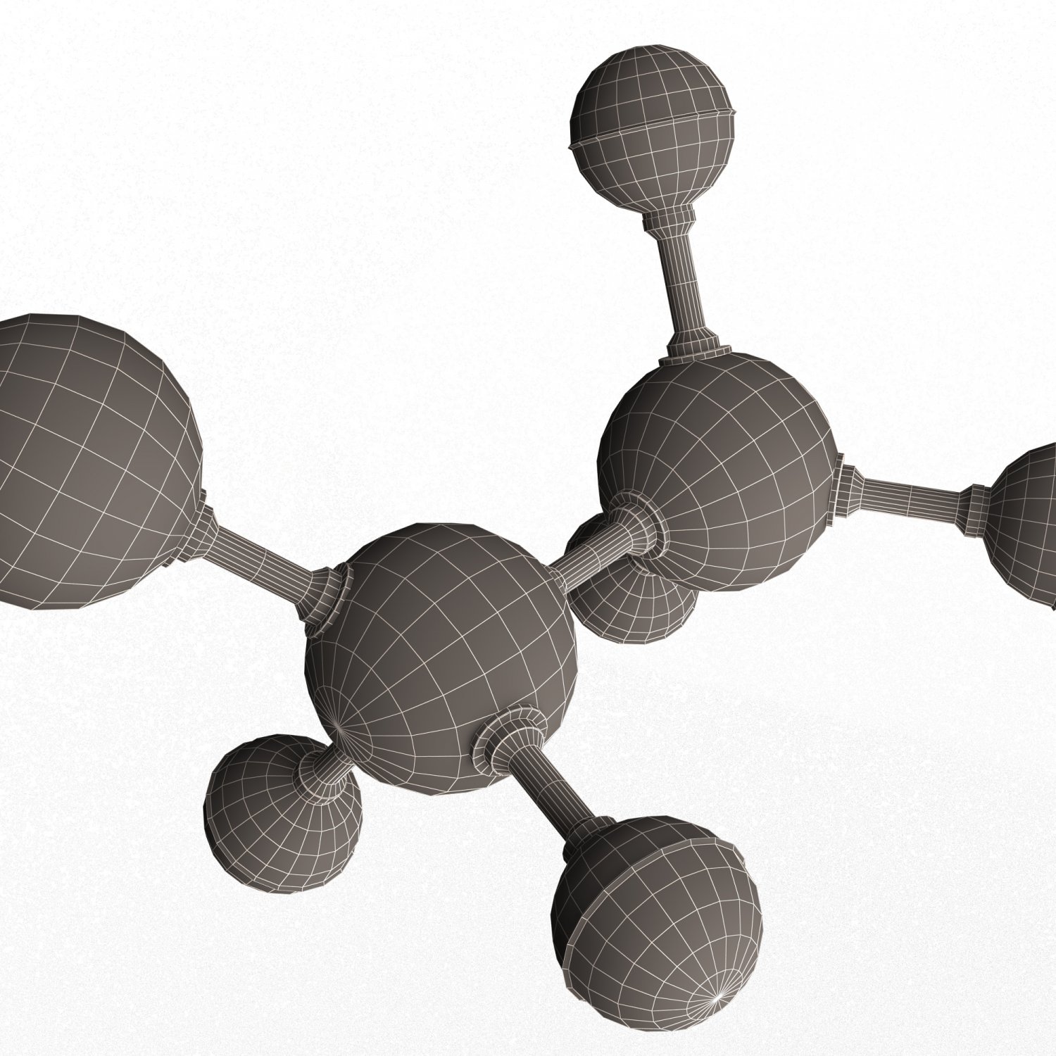 Ethanol Structure 3d