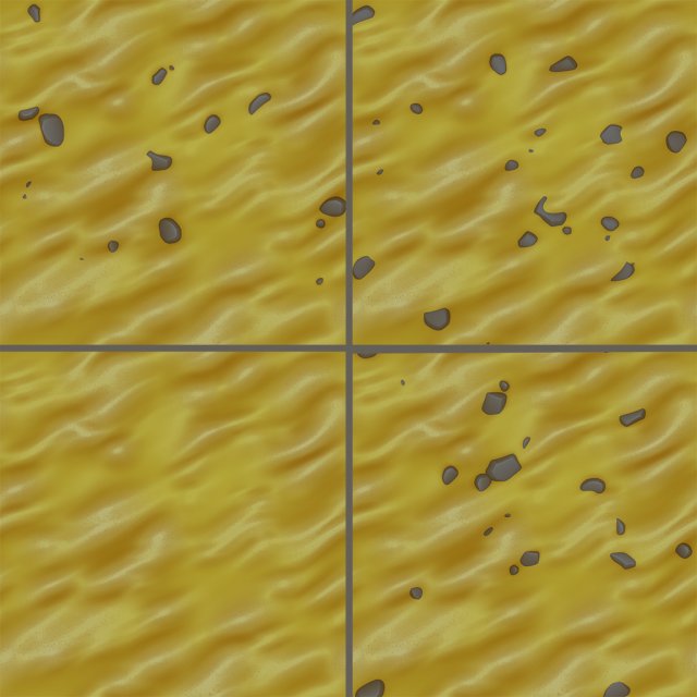 stylized sand texture CG Textures in Landscapes 3DExport