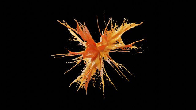 liquid explosion 3D Model in Beverage 3DExport