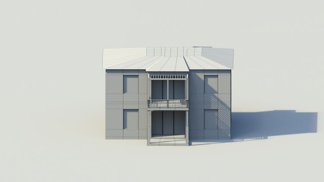 low poly summer cottage 3D Model in Buildings 3DExport