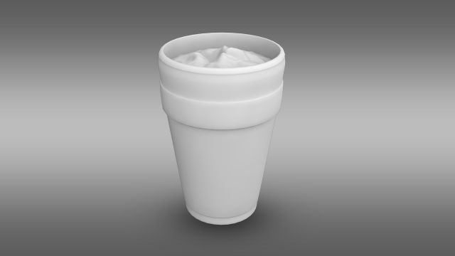 lean cup 3D Model in Beverage 3DExport