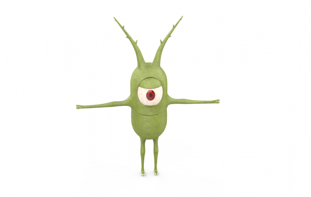 plankton 3D Model in Other 3DExport