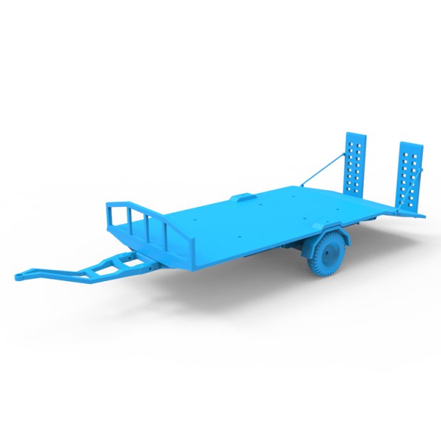 trailer 3D Print Model in Automotive 3DExport