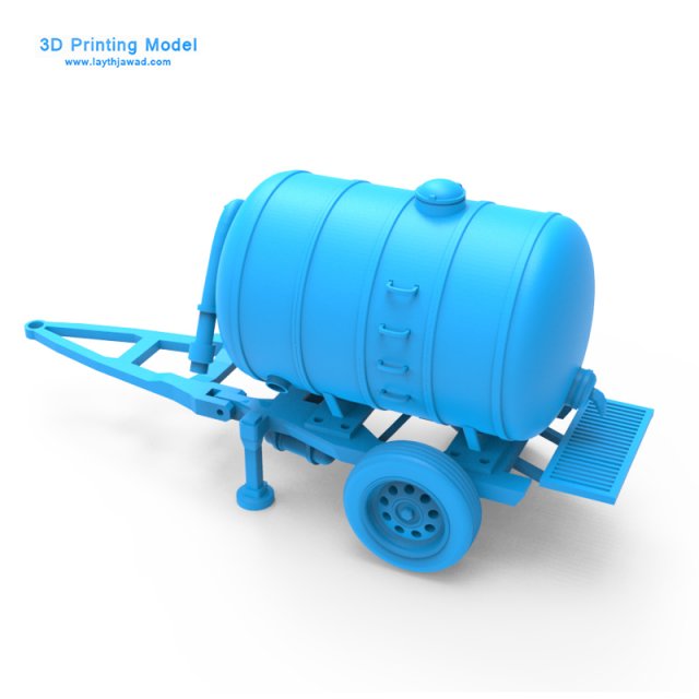 trailer 3D Print Model in Automotive 3DExport