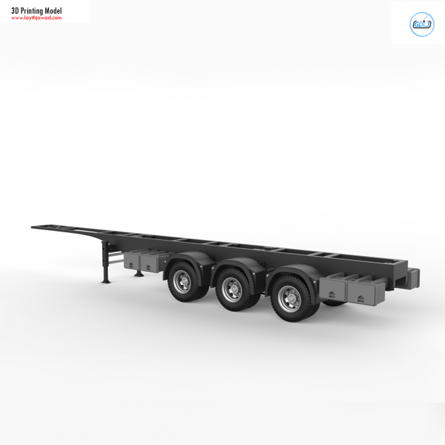 trailer - pro version 3D Print Model in Automotive 3DExport