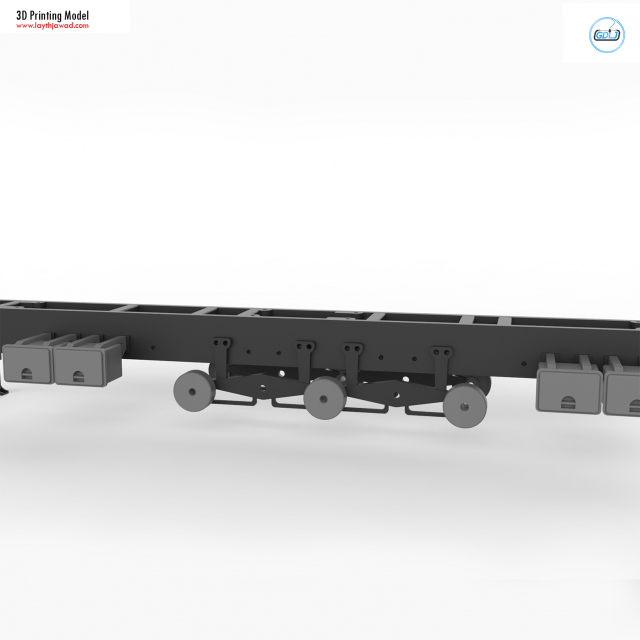 trailer - pro version 3D Print Model in Automotive 3DExport
