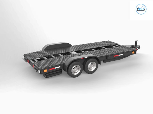 Car Haulers - Car Trailers 3D Print Model in Coins and Badges 3DExport