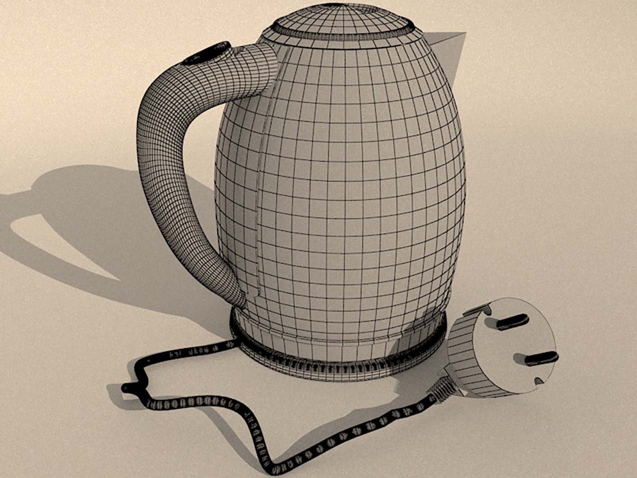 Electric Kettle Drawing