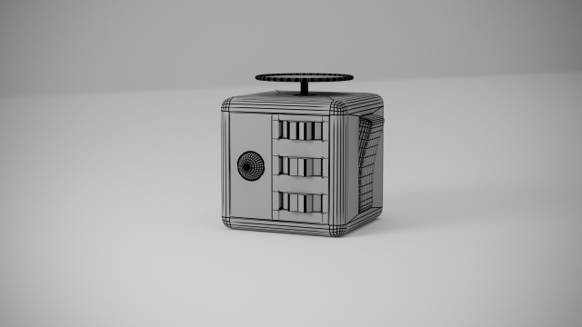 fidget cube Free 3D Model in Toys 3DExport