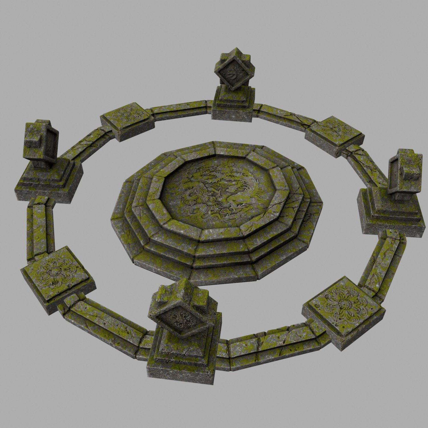 temple 3D Models in Decoration 3DExport