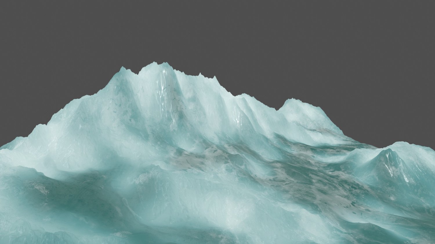 Iceberg 3D Model in Other 3DExport