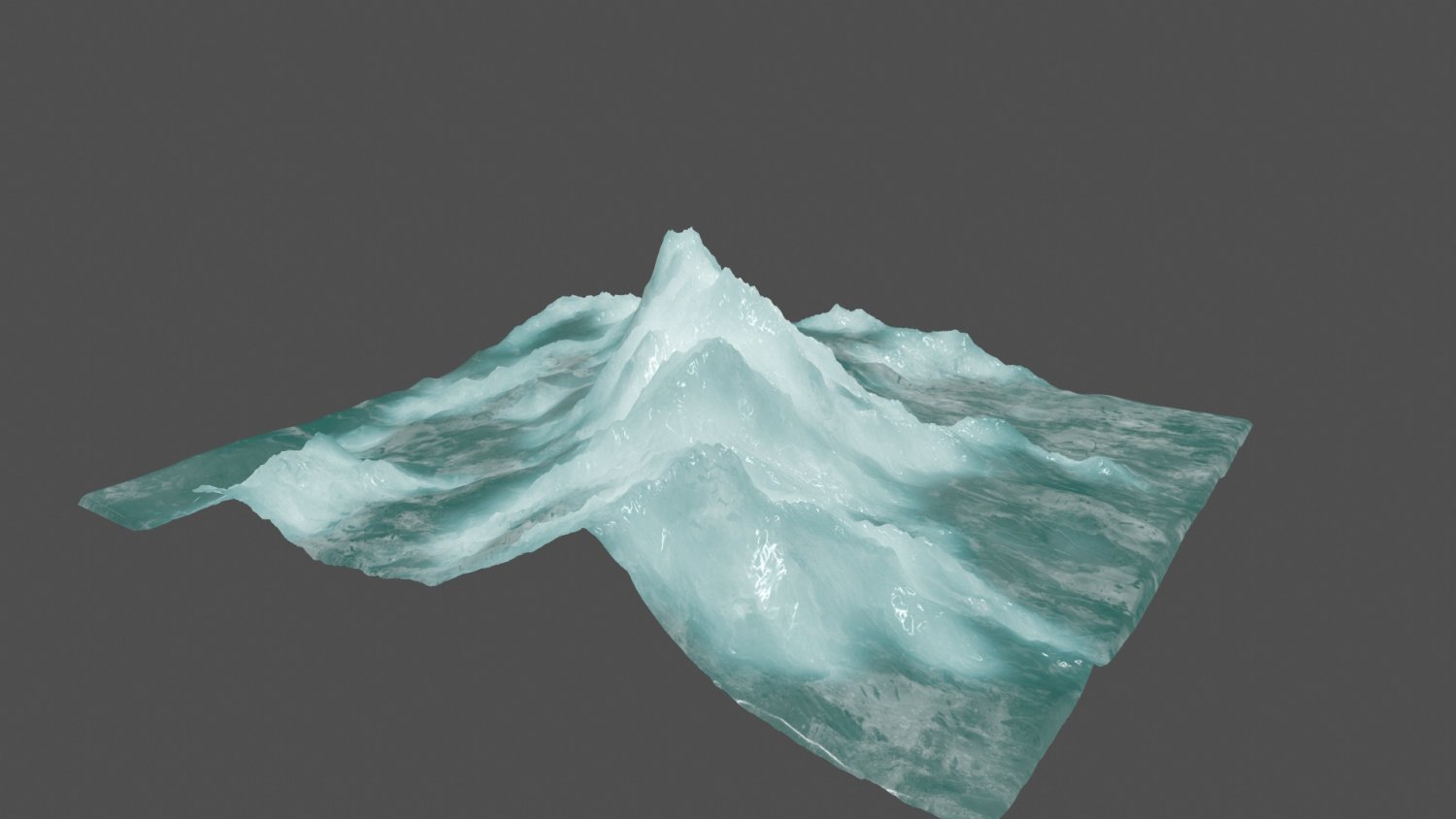 Iceberg 3D Model in Other 3DExport