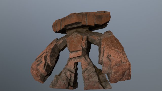 rock monster 3D Model in Monster 3DExport