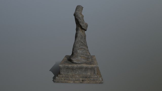 Statue 2 3D Model in Decoration 3DExport