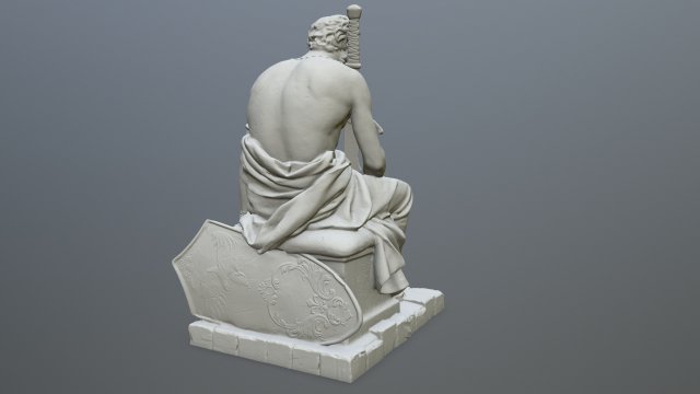 Man Statue 3D Print Model in Man 3DExport