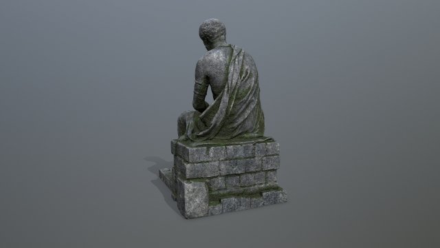 Statue 3D Model in Decoration 3DExport