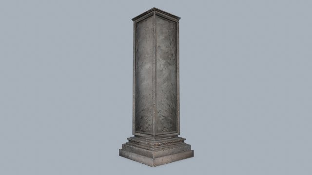 Monolith 3D Model in Decoration 3DExport