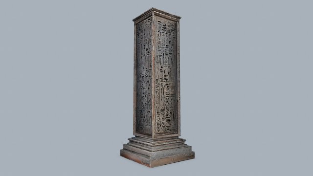 Monolith 3D Model in Decoration 3DExport