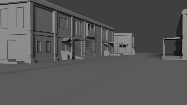 Modular walls 3D Model in Buildings 3DExport