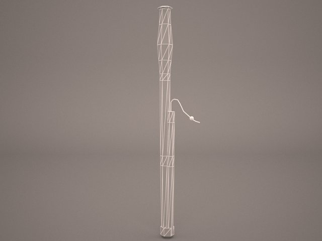 bassoon 3D Model in Other 3DExport