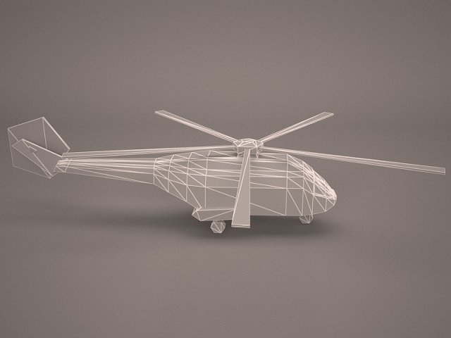 helicopter Free 3D Model in Transport 3DExport