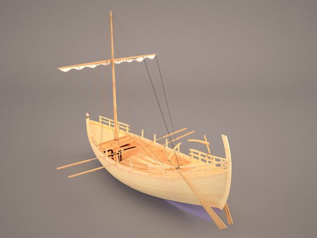 kyrenia ship 3D Model in Boats 3DExport
