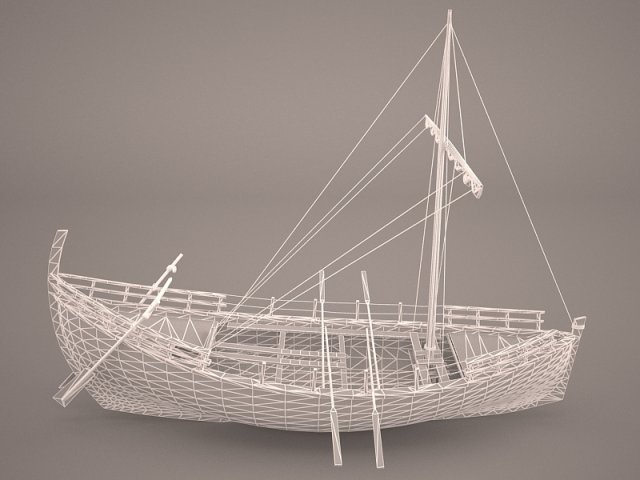 kyrenia ship 3D Model in Boats 3DExport