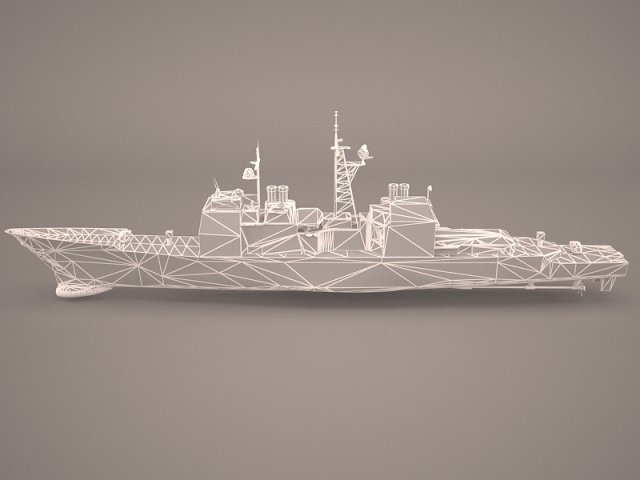 kirov battlecruiser 3D Model in Battleship 3DExport