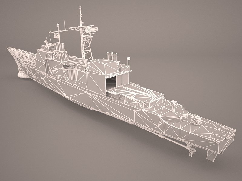 Kirov battlecruiser 3D Model in Battleship 3DExport