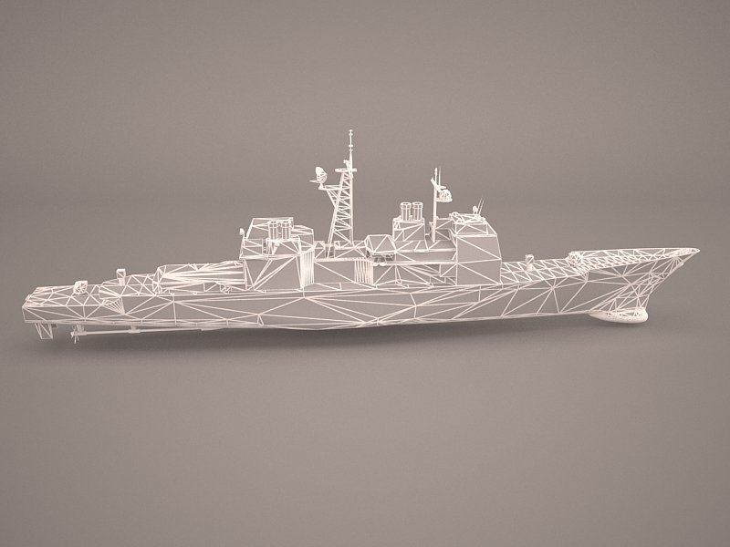 Kirov battlecruiser 3D Model in Battleship 3DExport