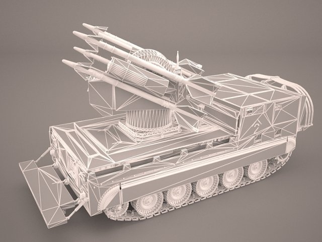 us multiple rocket launcher m270 mlrs camo 3D Model in Artillery 3DExport