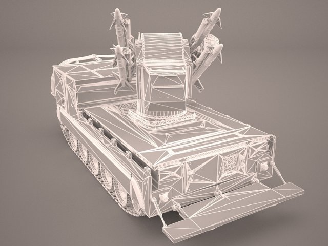 us multiple rocket launcher m270 mlrs camo 3D Model in Artillery 3DExport