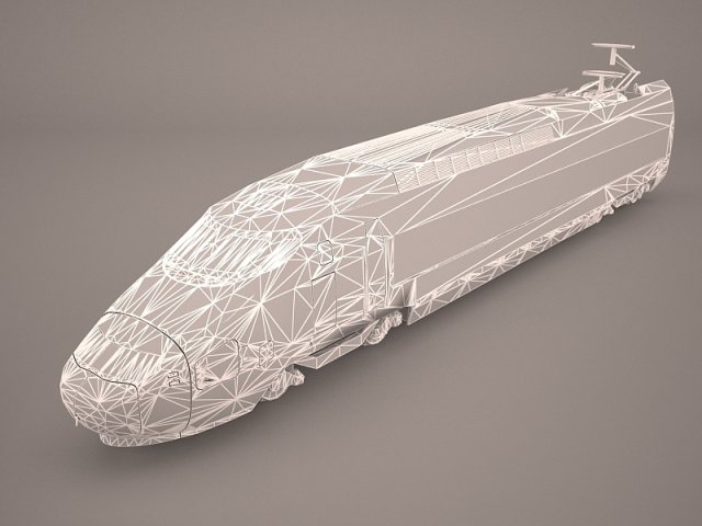 eurostar e320 3D Model in Train 3DExport
