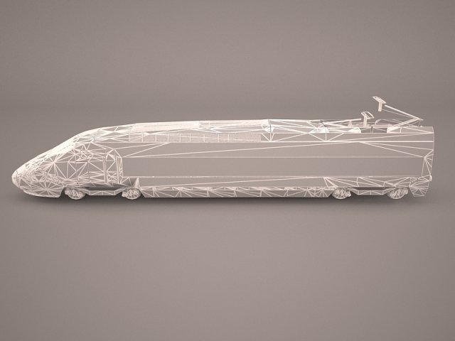eurostar e320 3D Model in Train 3DExport