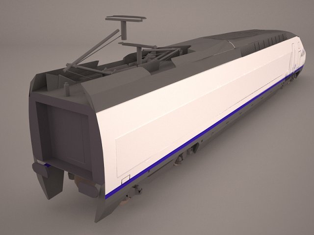 eurostar e320 3D Model in Train 3DExport