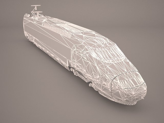 eurostar e320 3D Model in Train 3DExport