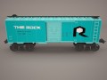 box car 3D Model in Train 3DExport