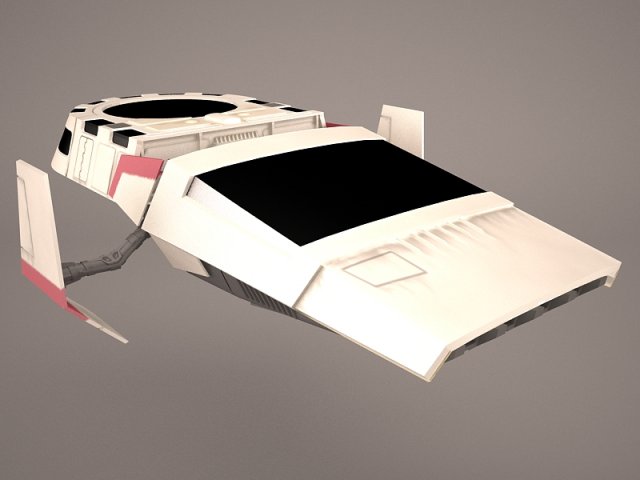 shuttle cockpit lambda t4a class star wars Modèle 3D in Autre 3DExport