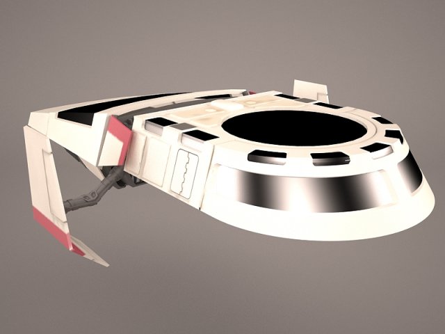 shuttle cockpit lambda t4a class star wars Modèle 3D in Autre 3DExport