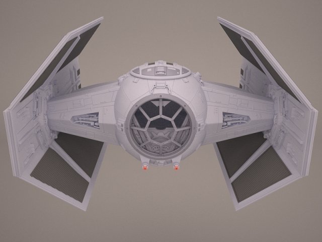 vader tie droid star wars 3D Model in Other 3DExport