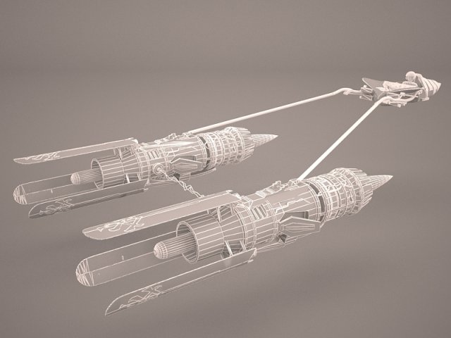 pod racer 3D Model in Other 3DExport