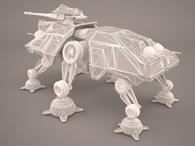 at-te star wars 3D Model in Other 3DExport