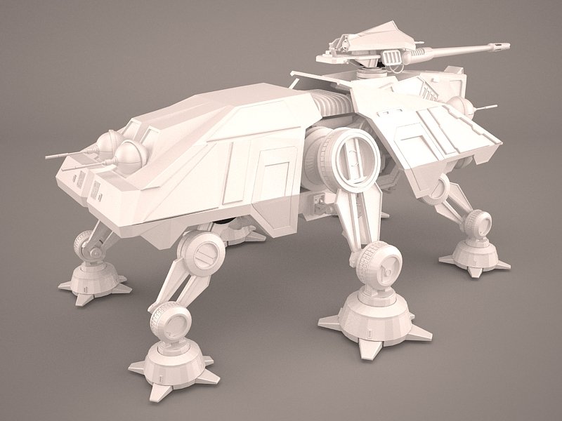 At-Te Star Wars 3D Model in Other 3DExport