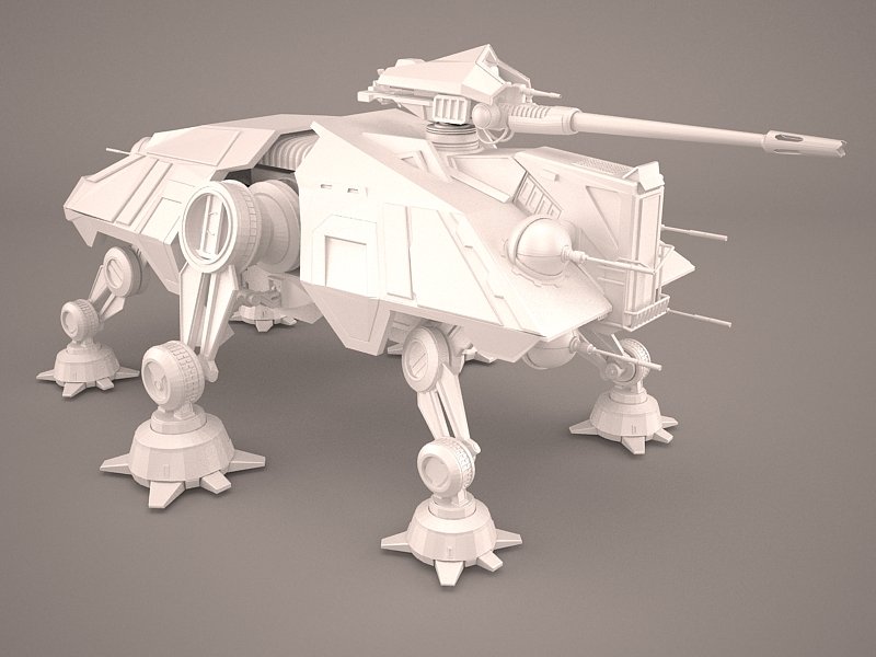 At-Te Star Wars 3D Model in Other 3DExport