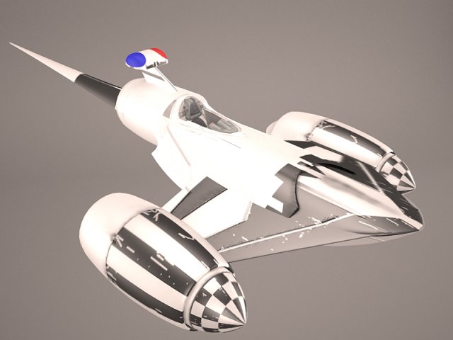 naboo police royal starship star wars 3D-Modell in Andere 3DExport