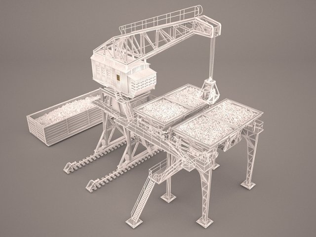 coal changer 3D Model in Machines 3DExport