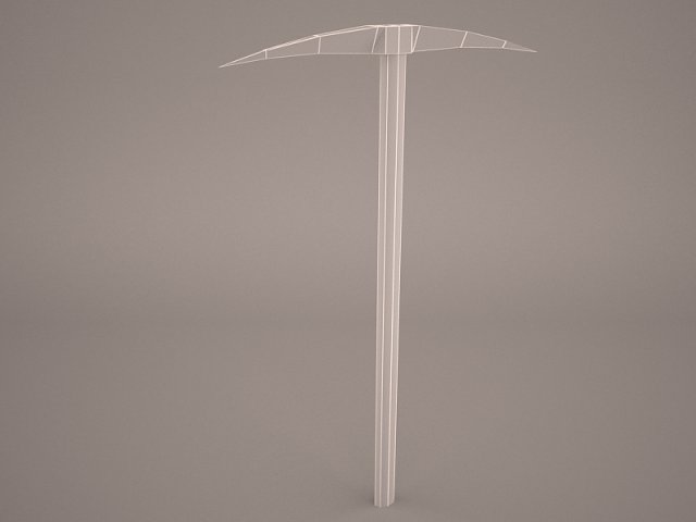 pickaxe 3D Model in Tools 3DExport