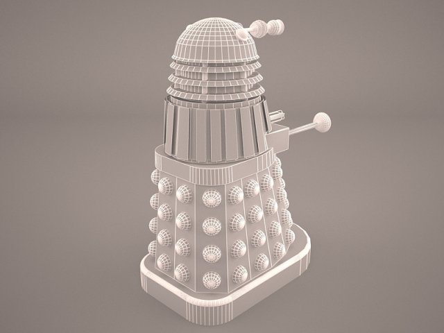 dalek 3D Model in Other 3DExport